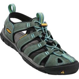 Keen Clearwater Leather CNX Damen Sandale t&uuml;rkis 38 - Damenschuhe