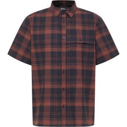Jack Wolskin Great Plains Herren Shirt dunkelblau M - Herrenshirts, -hemden & -pullover von Jack Wolfskin