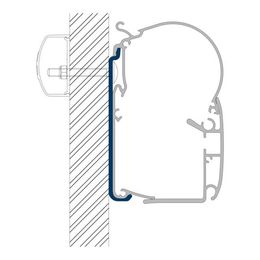Dometic PW-ADAPT Adapter f&uuml;r Wandmarkisen PW 1100, PW 1500 & PW 3800 5,0m - Markisenadapter