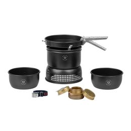 Trangia Trangiak&ouml;k 27-5 UL Campingkochset 3- teilig mit Spiritusbrenner Set 11 schwarz - Spirituskocher