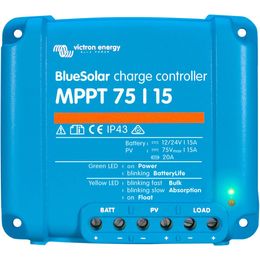 Victron BlueSolar MPPT 75/15 Solar-Laderegler 75 V / 15 A - Solar-Laderegler von VICTRON ENERGY