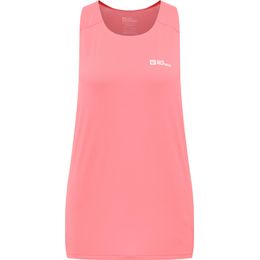 Jack Wolfskin Prelight Stride Tank Damen Funktionstop melon XL - Damenshirts, -blusen & -pullover