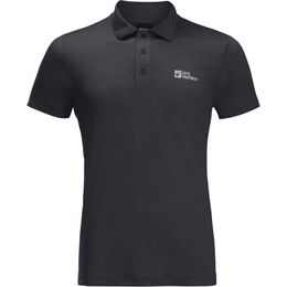 Jack Wolfskin Travel Polo Herren Poloshirt dunkelblau XL - Herrenshirts, -hemden & -pullover