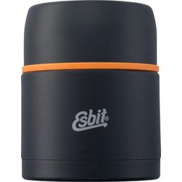 Esbit Food Thermobeh&auml;lter inkl. Sch&uuml;ssel 18/8 Edelstahl Schwarz 500 ml - Isolierflaschen & Isobeh&auml;lter