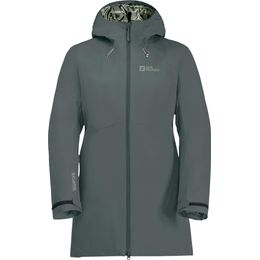 Jack Wolfskin Heidelstein Damenmantel dunkelgr&uuml;n XL - Damenjacken
