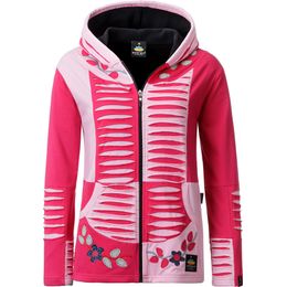 Ankerglut Ankerglutsonne Damen Patchwork Jacke rot 46 - Damenjacken