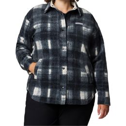 Columbia Benton Springs Fleece Damenjacke dunkelgrau M - Damenjacken