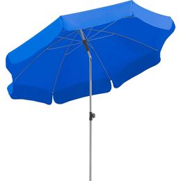 Schneider Sonnenschirm Locarno rund blau - Sichtschutz & Sonnenschirme von Schneider Schirme