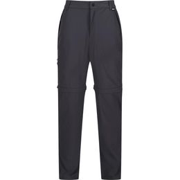Regatta Travel Light Herren Zip-Off Hose dunkelgrau 58 - Herrenhosen & -shorts