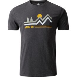 Dare2b Movement III Herren T-shirt dunkelgrau XXL - Herrenshirts, -hemden & -pullover von Dare 2b