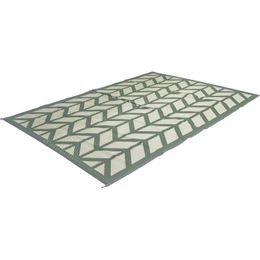 Bo-Camp Flaxton Green Outdoormatte 350 x 270 cm - Vorzeltteppich & Zeltboden