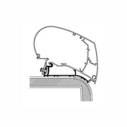 Thule Hymer 2013 Nova Roof Adapter 5m - Markisenadapter