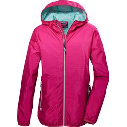 Killtec KOS 151 M&auml;dchen Funktionsjacke mit Kapuze pink 164 - Kinderjacken