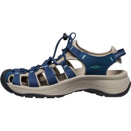 Keen Astoria West Damen Sandale blau 38 - Damenschuhe