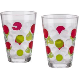 Berger Bubble Trinkgl&auml;ser 350 ml (2er Set) lime-berry - Gl&auml;ser