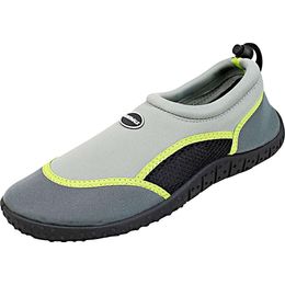 Bockstiegel Amrum Herren Neoprenslipper hellgrau 44 - Herrenschuhe