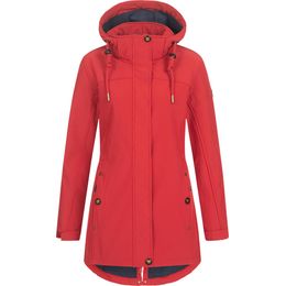 Ankerglut Ankerglutbrise Softshellmantel Damen rot 36 - Damenjacken