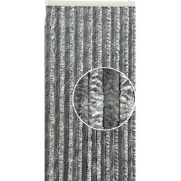 Chenille Flauschvorhang grey/greymix 185 x 56 cm - T&uuml;rvorh&auml;nge & Fliegengitter von Arisol