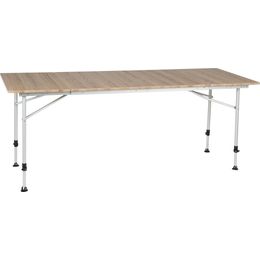 Travellife Sorrento Tisch ausziehbar 100/140/180cm braun - Klapptische