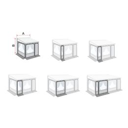 Fiamma Privacy Room / Caravanstore ZIP XL Frontpanel f&uuml;r Markisenvorzelte 50 cm - Markisenvorzelte & W&auml;nde