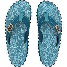 Gumbies Turquoise Swirls Damen Sandale t&uuml;rkis 37 - Damenschuhe