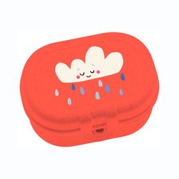 Koziol Pascal Mini Snackbox / Essensdose organic red dreams - Lebensmittelbehälter / Vorratsdosen