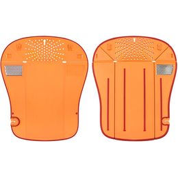 Flamefield Multifunktionsschneidebrett 6-in-1 faltbar Orange - Schneidebretter
