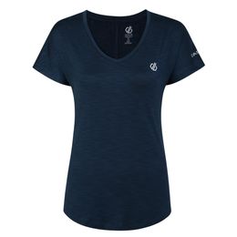 Dare2b Vigilant Tee Damen Funktionsshirt dunkelblau 38 - Damenshirts, -blusen & -pullover von Dare 2b