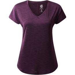 Dare2b Vigilant Damen T-Shirt lila 38 - Damenshirts, -blusen & -pullover von Dare 2b