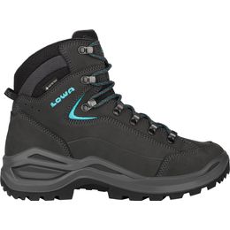 Lowa Renegade Evo GTX Mid Wide Last Damen Wanderschuhe dunkelgrau 40 - Damenschuhe