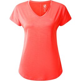 Dare2b Vigilant Tee Damen Funktionsshirt melon 44 - Damenshirts, -blusen & -pullover von Dare 2b