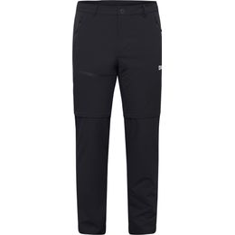 Jack Wolfskin Pico Trail Zip Off Herrenhose schwarz 54 - Herrenhosen & -shorts