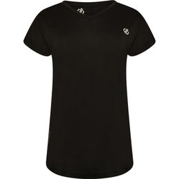 Dare2b Vigilant Tee Damen Funktionsshirt schwarz 38 - Damenshirts, -blusen & -pullover von Dare 2b