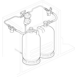Truma Gasfilter 67 x 81 x 54 mm 2 teilig - Gasfilter