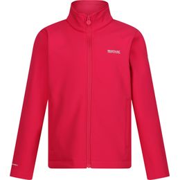 Regatta Junior Cera Kinder Softshelljacke pink 104 - Kinderjacken