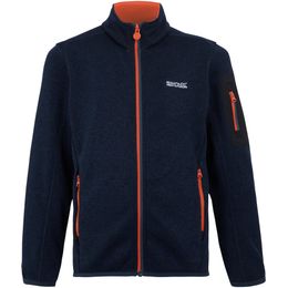 Regatta Newhill Kinder Fleecejacke dunkelblau 104 - Kinderjacken
