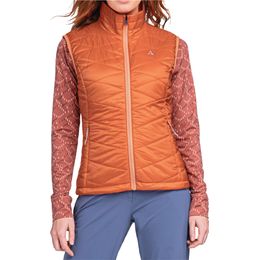 Sch&ouml;ffel Sch&ouml;ffel Seewand Vest Damen Wanderweste orange 42 - Damenjacken