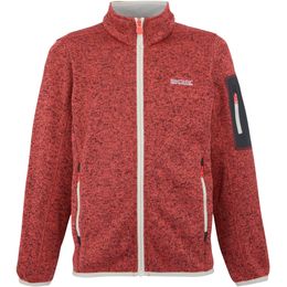 Regatta Newhill Kinder Fleecejacke rot 128 - Kinderjacken
