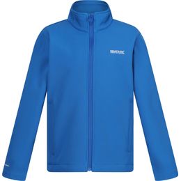 Regatta Junior Cera Kinder Softshelljacke dunkelblau 116 - Kinderjacken
