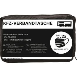 HP-Autozubeh&ouml;r HP Autozubeh&ouml;r KFZ Verbandtasche inklusive 2x Mund- und Nasenschutz Schwarz - Erste Hilfe & Pannen-Zubeh&ouml;r