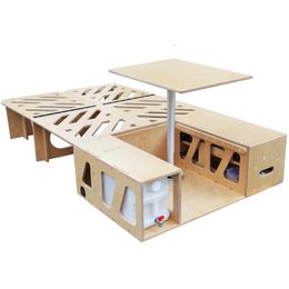 Moonbox Campingbox 115 Modify passend f&uuml;r Minivan UV-Lack - Ausbauboxen & Campingboxen