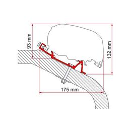 Fiamma LMC Tec Markisenadapter f&uuml;r Fiamma F80/F65 340 cm - Markisenadapter