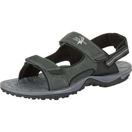 Mountain Guide Braunton Herren-Outdoorsandale dunkelgrau 45 - Herrenschuhe