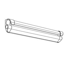 Thule Universal Tent Fixation Kit Zeltbefestigung/ Kederschiene für QuickFit / EasyLink Markisenvorzelt weiß - Markisenadapter