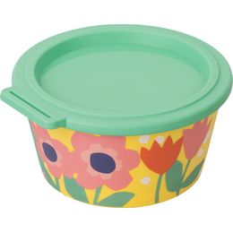 Koziol Schale mit Deckel Nora Box 700 ml Blooms strong yellow/mid green - Sch&uuml;sseln & Schalen