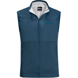 Jack Wolfskin Prelight Alpha Herren Outdoor-Weste dark sea dunkelblau L - Herrenjacken
