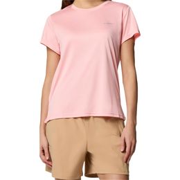 Columbia BlueVista Hill Damen T-Shirt rosa S - Damenshirts, -blusen & -pullover
