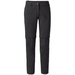 Vaude Farley Stretch Zip-Off Damenhose schwarz 48 - Damenhosen, -r&ouml;cke & -kleider