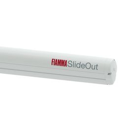 Fiamma Slide Out Wandmarkise170 cm f&uuml;r mobile Fahrzeugw&auml;nde (Polar White / Royal Grey) - Kassettenmarkisen