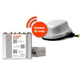 Selfsat 4G / LTE & WLAN Internet Router MWR 4550 Komplettset bis 300 Mbps inkl. 4G / 5G ready Dachantenne wei&szlig; - Router